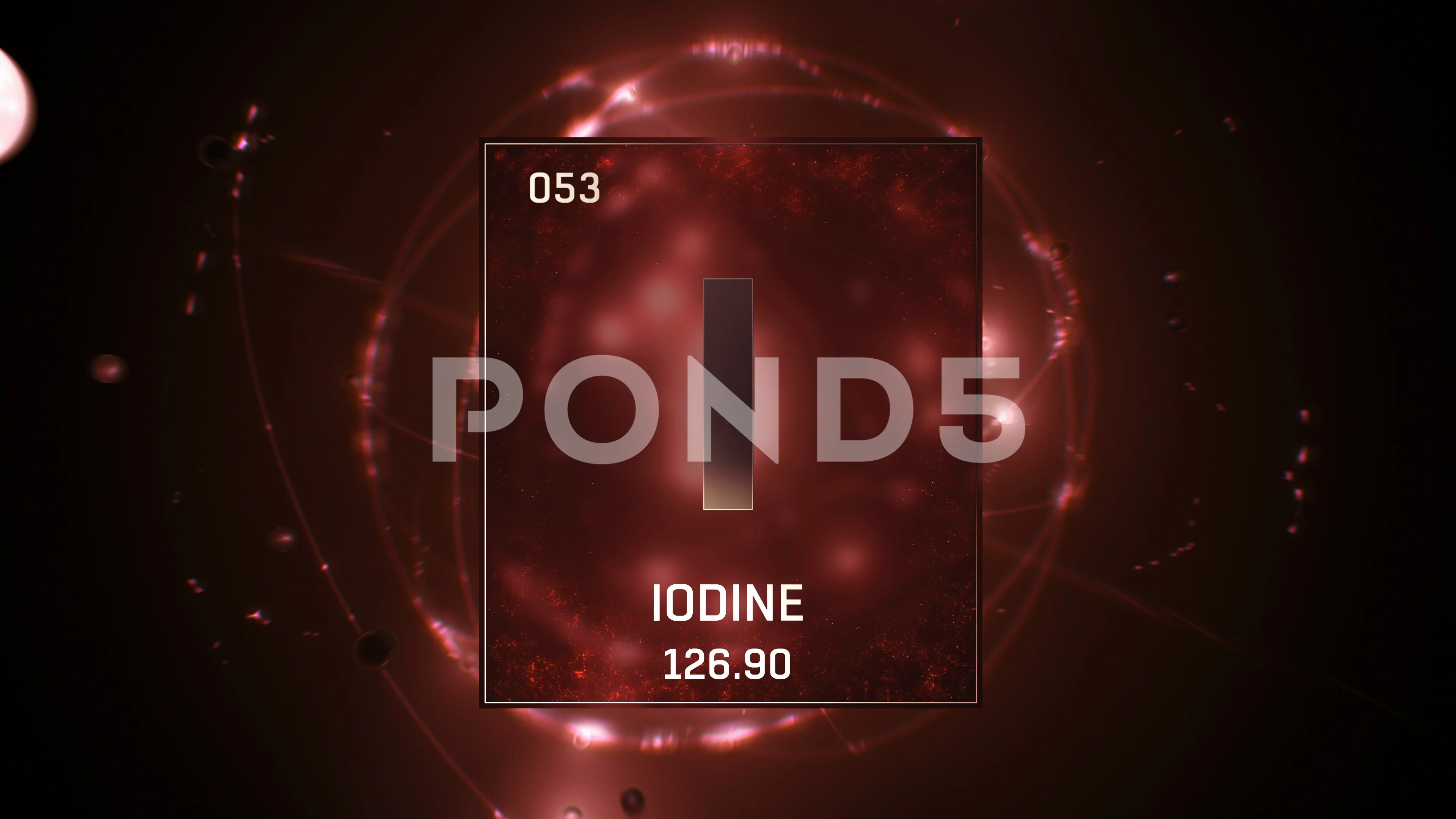 Iodine Element