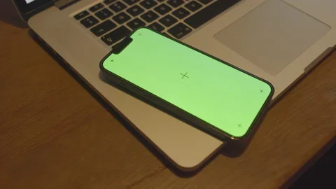 Iphone 13 Pro with Chroma Key Background... | Stock Video | Pond5