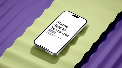 After Effects: IPhone Ripple Screen Mockup Template #276448195