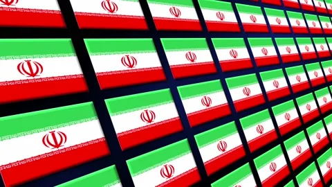 Iran Flag Animated Background 3d Animati... | Stock Video | Pond5
