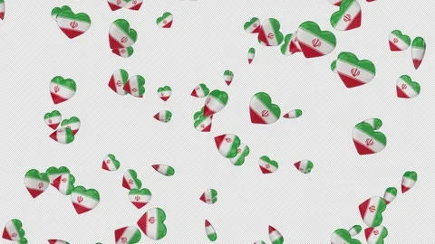 Iran Flag Animation: Expressing Love in ... | Stock Video | Pond5