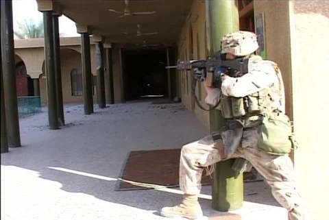 Iraq War - Operation Phantom Fury 2004 -... | Stock Video | Pond5