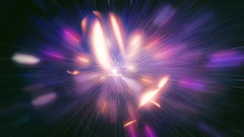 Iridescent Magic Light Rays Motion Backg... | Stock Video | Pond5