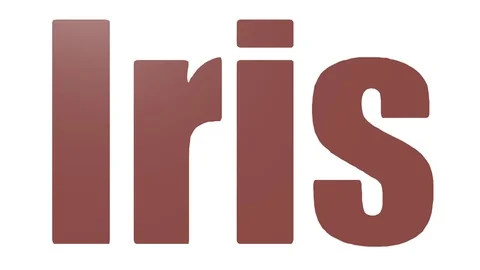 Iris Word Cloud Animated Isolated On Whi... | Stock Video | Pond5