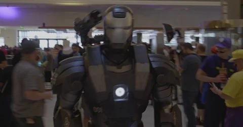 Iron Man Costume Stock Videos – Royalty-Free HD & 4K Videos | Pond5