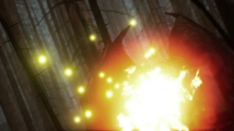 Irval Dragon Shows Firepower in Fantasy ... | Stock Video | Pond5