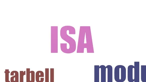 Isa Word Cloud Animated Isolated On Whit... | Stock Video | Pond5