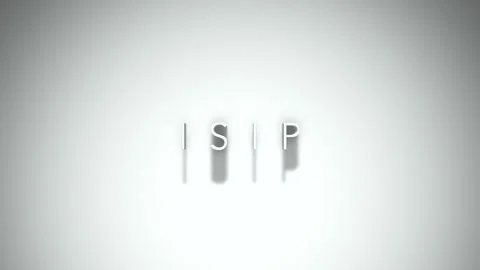 Isip 3D title animation with shadows on ... | Stock Video | Pond5