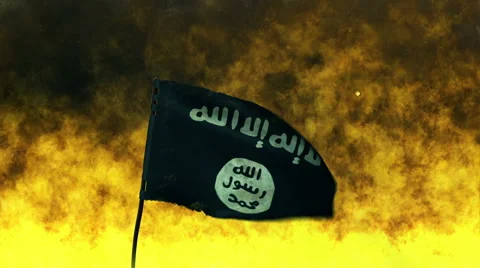 Isis Flag Stock Footage ~ Royalty Free Stock Videos | Pond5