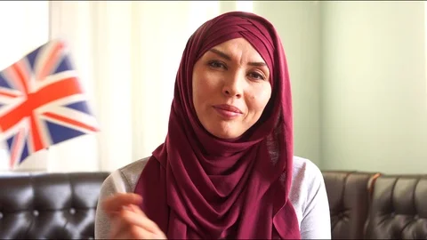 Islam in the United Kingdom. Portrait of... | Stock Video | Pond5