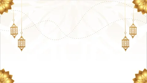 Islamic Background Loop Vector Animation | Stock Video | Pond5