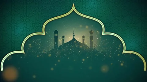 Islamic Greetings Vector Stock Video Footage | Royalty Free Islamic ...