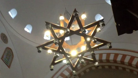 Islamic mosque Cuma Han Cami in Evpatori... | Stock Video | Pond5