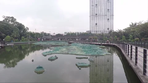 Islands Relief Map, Rizal Luneta Park, M... | Stock Video | Pond5