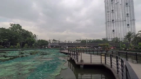 Islands Relief Map, Rizal Luneta Park, M... | Stock Video | Pond5