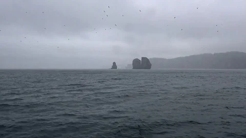 Island's Three Brothers. Sea Safari jour... | Stock Video | Pond5