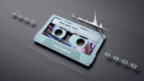 ISO Tape 3d Audio Visualizer ~ After Effects #289436528
