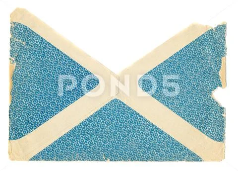 Photograph: Isolated ancient envelope paper background #74646962