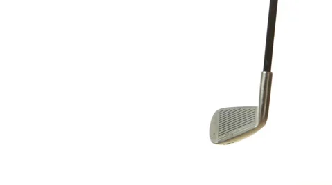 Golf Club Isolated Stock Video Footage | Royalty Free Golf Club ...