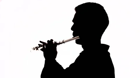 Flute Silhouette Stock Videos – Royalty-Free HD & 4K Videos | Pond5