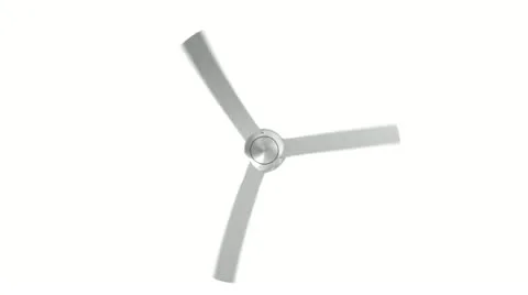 Ceiling Fan Isolated Stock Video Footage | Royalty Free Ceiling Fan ...