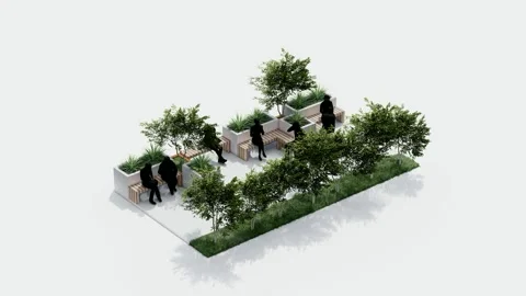 Isometric Top View Stock Videos – Royalty-Free HD & 4K Videos