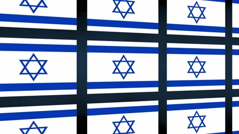 Israel Flag animation 3d, National Flag ... | Stock Video | Pond5