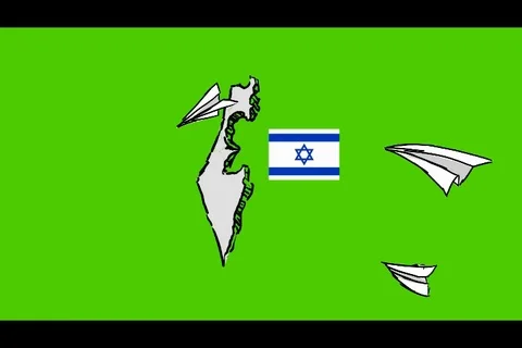 Israel - Hand-Drawn Animation - Paper Ai... | Stock Video | Pond5
