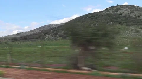 Israel Lebanon border at Sheba Farms | Stock Video | Pond5