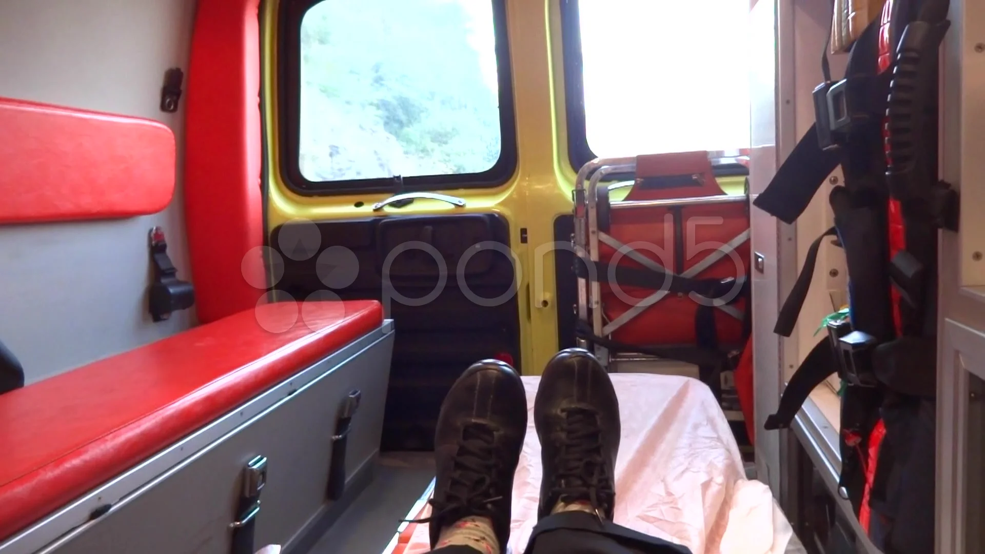 Ambulance Inside View