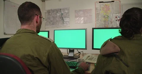 Military Drone Control Room Stock Video Footage | Royalty Free Military ...