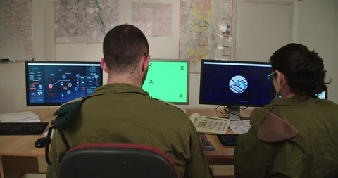 Military Drone Control Room Stock Video Footage | Royalty Free Military ...