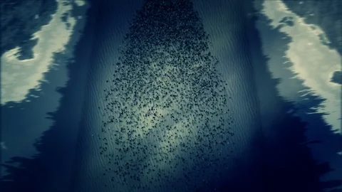 Israelite Crossing the Red Sea Split in ... | Stock Video | Pond5