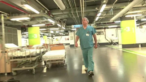 Israel's Haifa underground hospital read... | Stock Video | Pond5