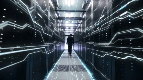 IT Engineer Moving Followed By Conceptua... | Stock Video | Pond5