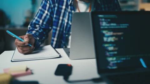 Handwriting Code Stock Video Footage | Royalty Free Handwriting Code ...