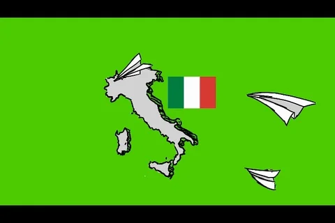 Italy - Hand-Drawn Animation - pencil no... | Stock Video | Pond5