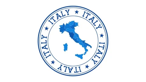 Italy Map Vector Stock Videos – Royalty-Free HD & 4K Videos
