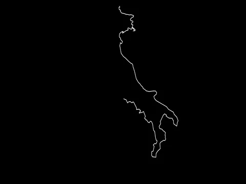 Italy Map Vector Stock Videos – Royalty-Free HD & 4K Videos
