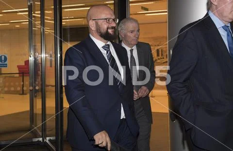Ivan Lister (left) Leaves The High Court London .he Is The New Partner ...