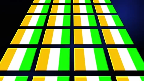 Ivory Coast Flag Animated Background 3d ... | Stock Video | Pond5