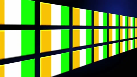 Ivory Coast Flag Animated Background 3d ... | Stock Video | Pond5