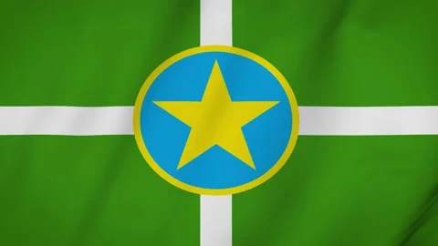 Jackson city of Mississippi state flag i... | Stock Video | Pond5