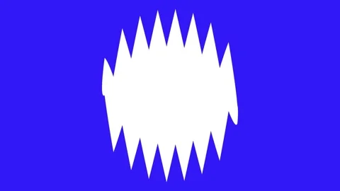 Jagged wave triangle loop material anima... | Stock Video | Pond5