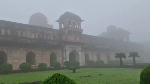 Jahaz Mahal: The Ship Palace Surrounded ... | Stock Video | Pond5