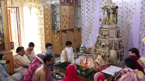 Jain Navratri Shree Yantra Poojan Sacred... | Stock Video | Pond5