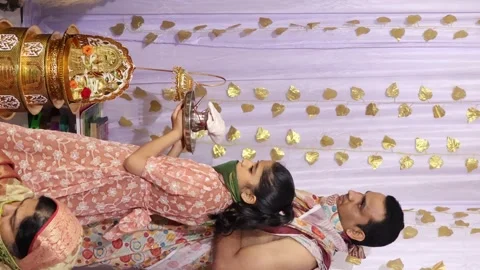 Jain Navratri Shree Yantra Poojan Sacred... | Stock Video | Pond5