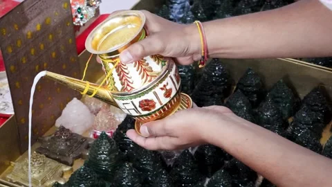 Jain Navratri Shree Yantra Poojan Sacred... | Stock Video | Pond5