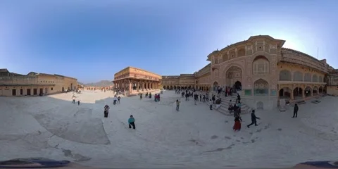 Jaipur, India, 2025, Jan 15, VR 360 view... | Stock Video | Pond5