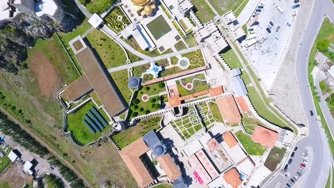 Jakeli Castle medieval castle complex in... | Stock Video | Pond5